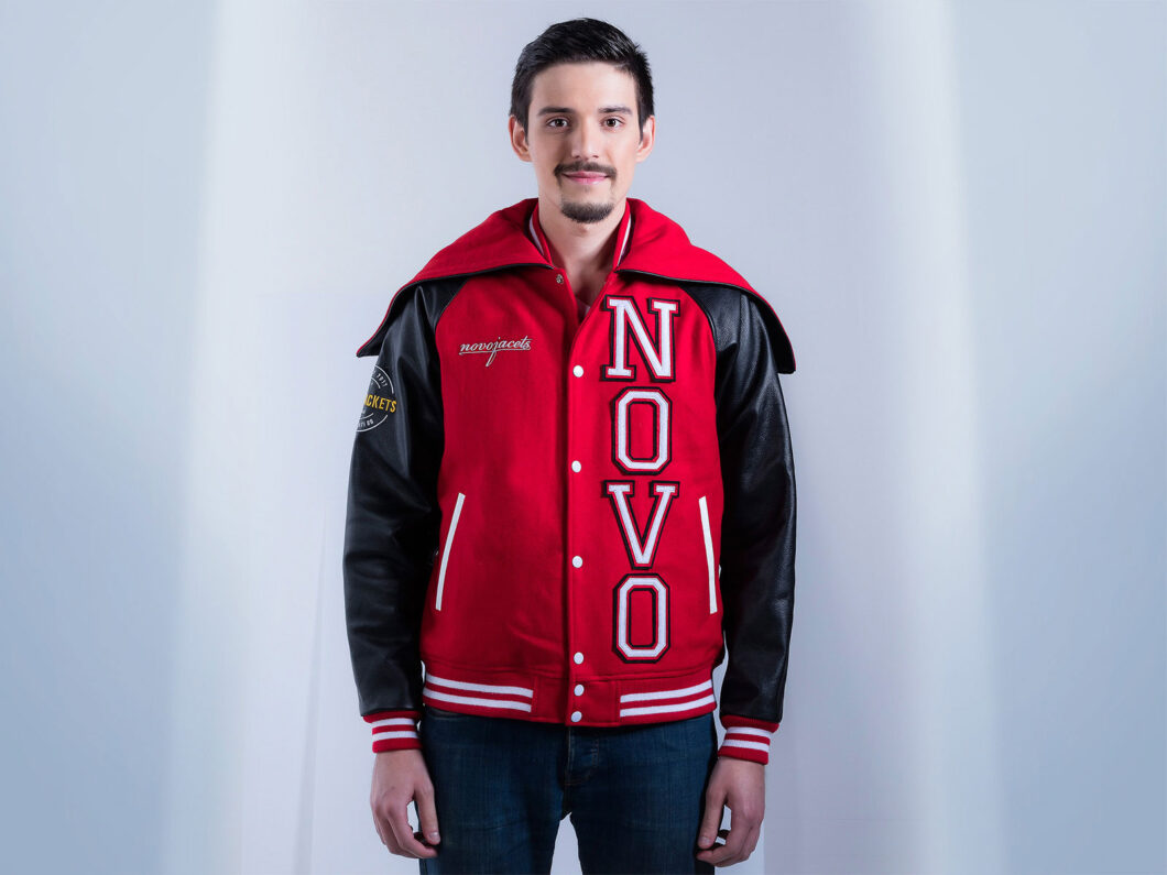 Zippered Hood Varsity Jacket Hoodie Jacket | School Jackets